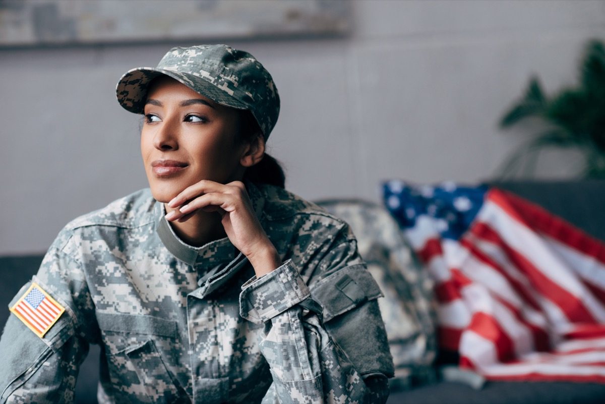 U.S. Army Working on a Tactical Bra
