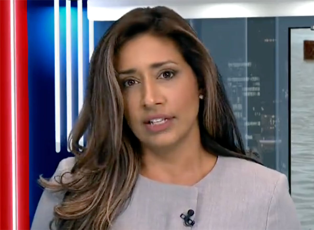 News Anchor Swallows Insect On Live Broadcast and Continues