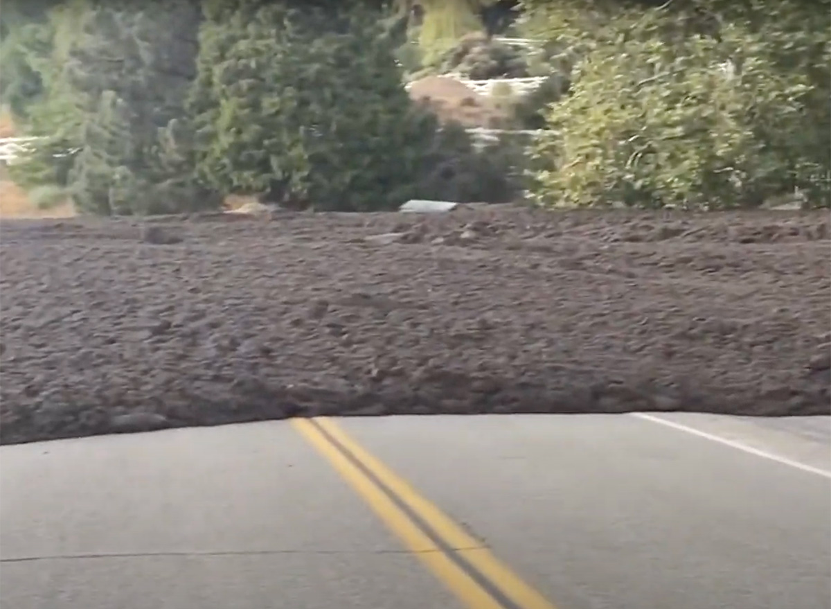 Video Shows California Mudslide Swallowing Homes and Business