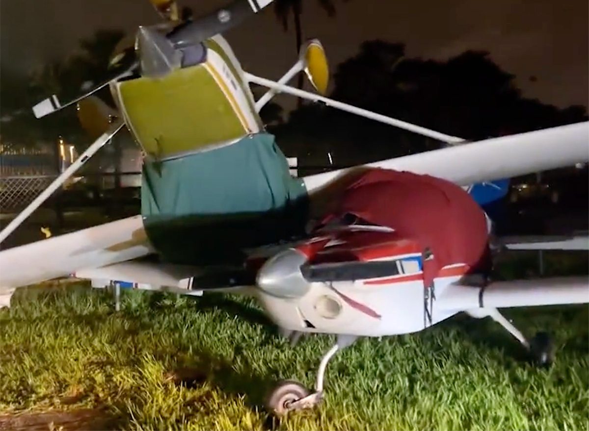 Video Airplanes Flipped Like Toys by “Apocalyptic” Hurricane Ian