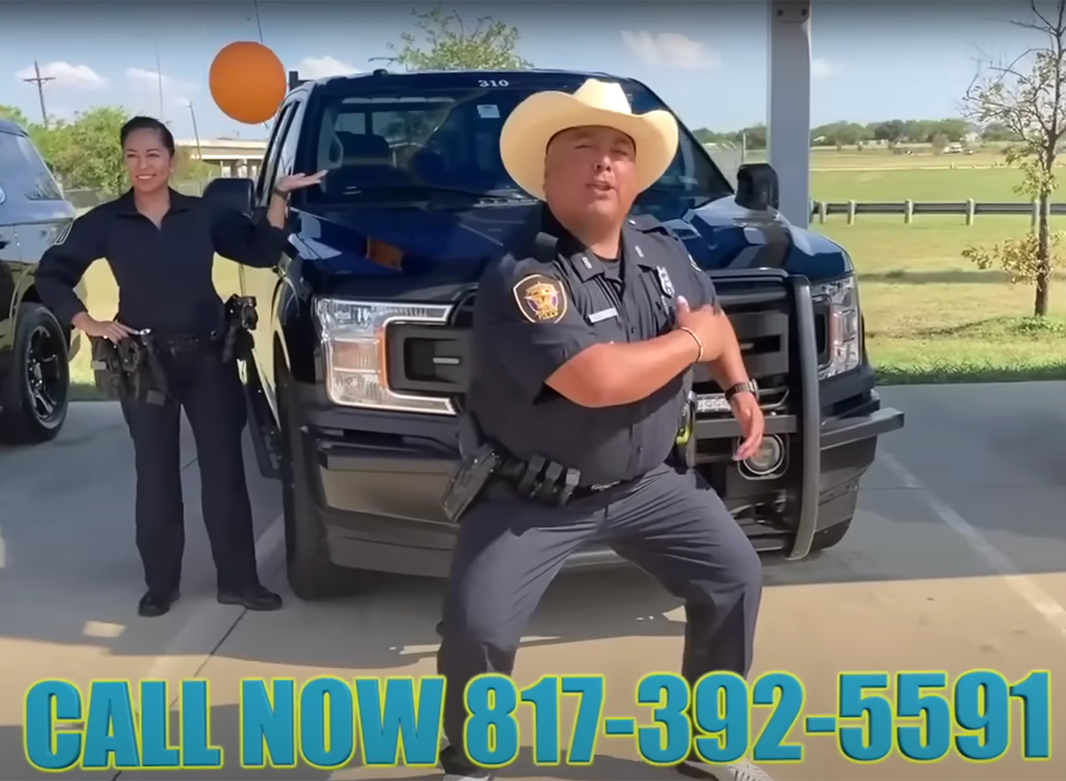 Police Recruitment Video Goes Viral Spoofing Car Commercial
