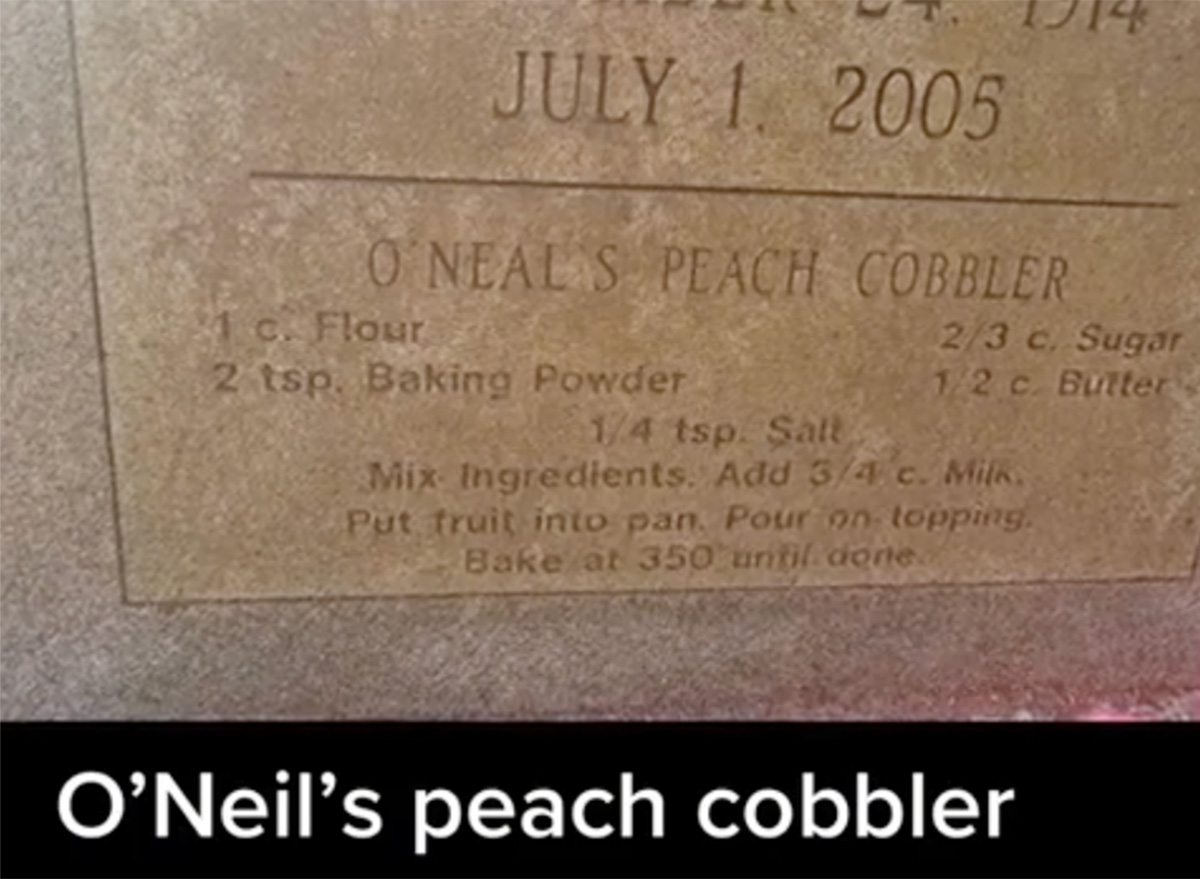 Woman Who Cooks “Gravestone Recipes” Goes Viral