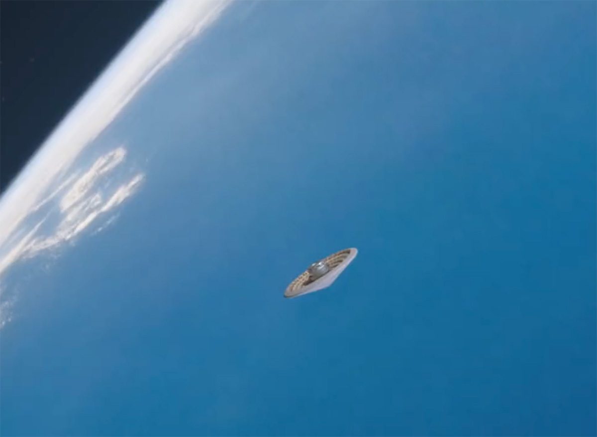NASA Launching Heat Shield Looks Like Flying Saucer Into Space