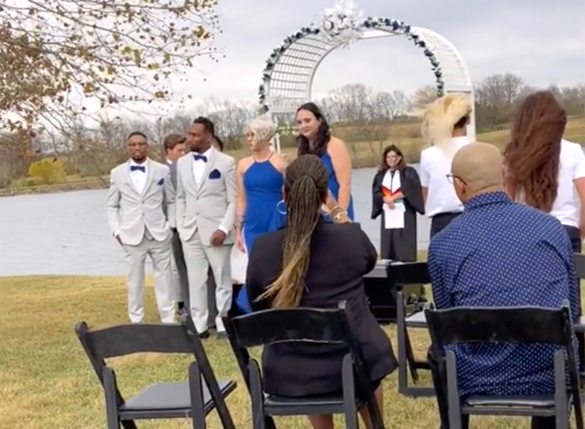 Groom Arrives at Wedding in a Coffin Carried by the Bridesmaids