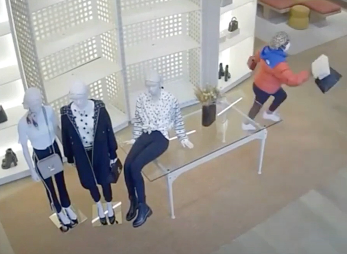 Alleged Thief Knocks Himself Out as He Tries to Flee Store