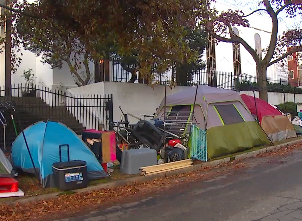 Growing Homeless Camp Scaring off Seattle Church Parishioners
