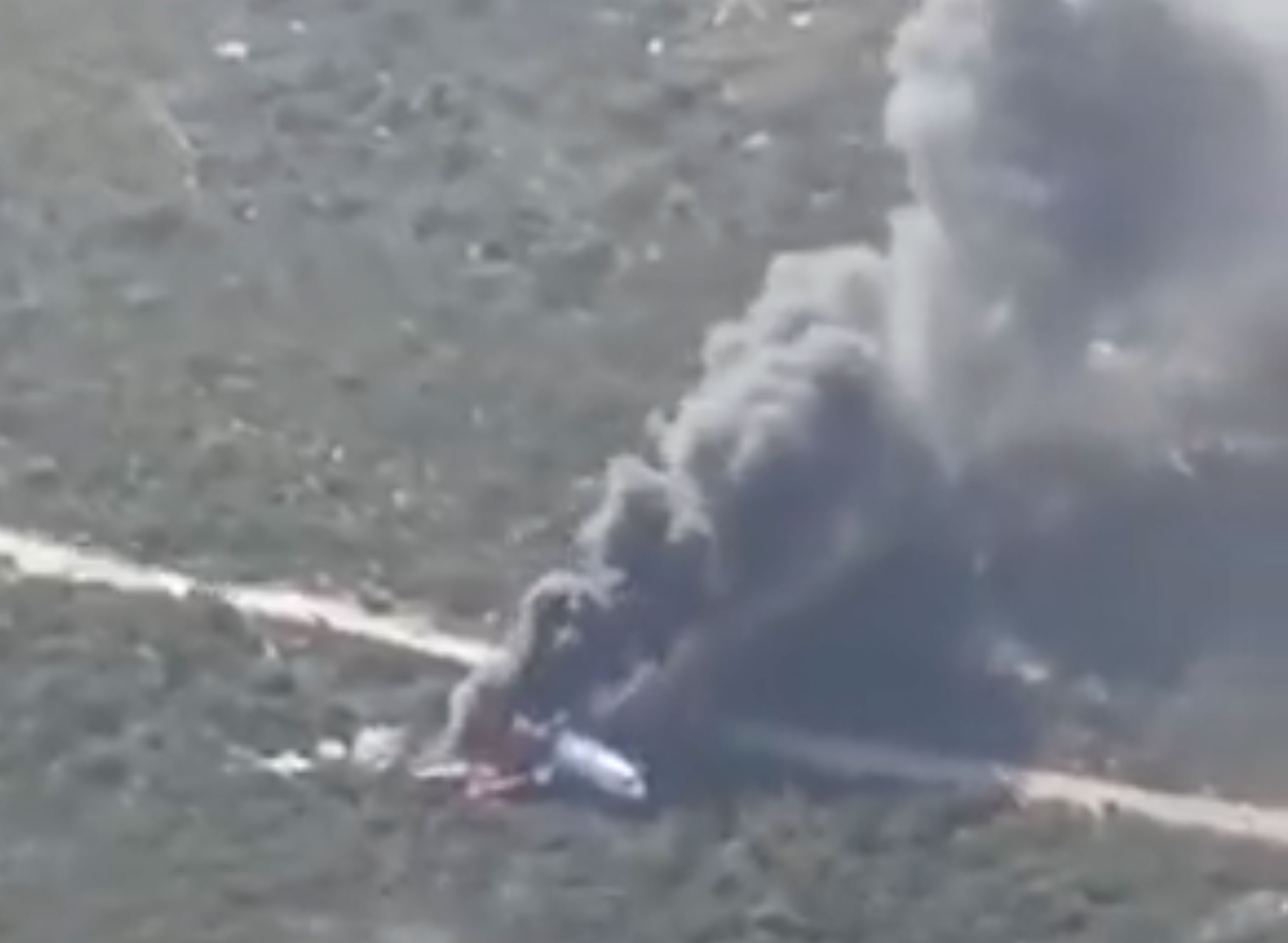 Pilots Survive Boeing 737 Crash While Fighting Bush Fires