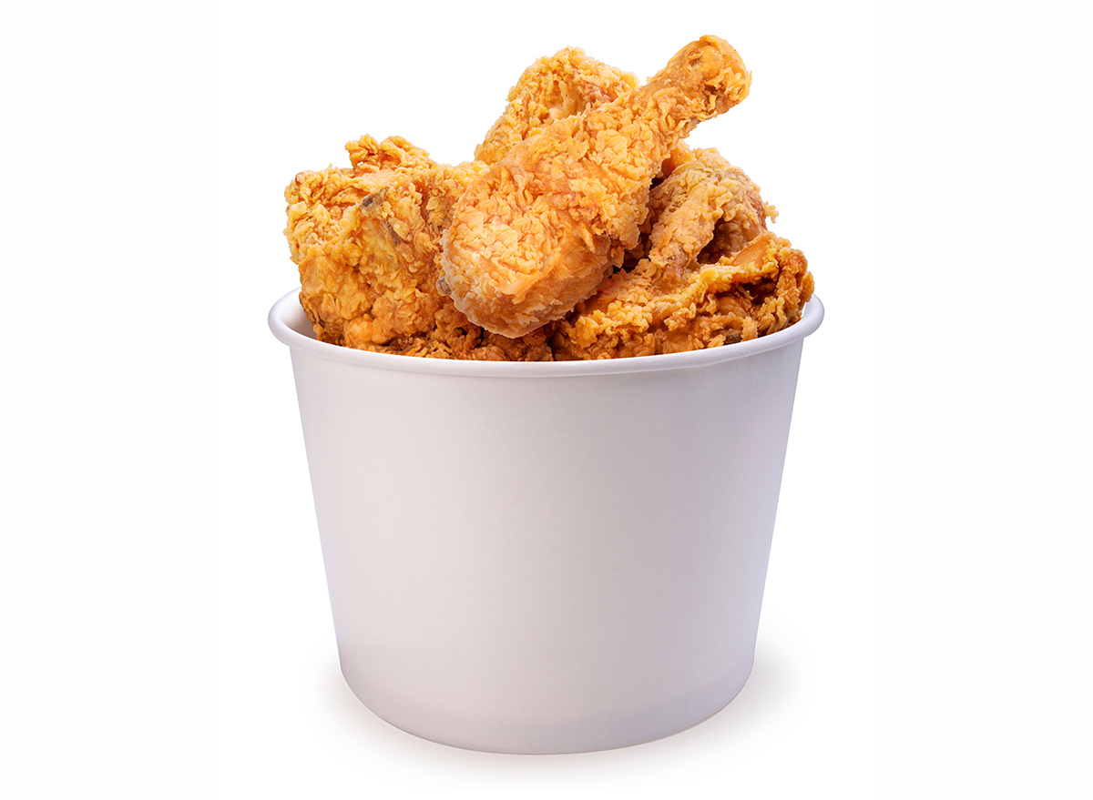 Robber Caught Staying at Scene to Eat Victim's Fried Chicken