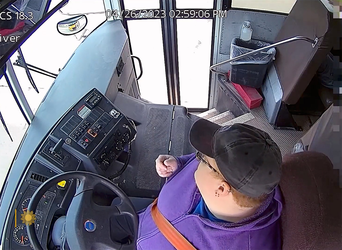 13-Year-Old Hero Rescued School Bus By Taking Over the Wheel