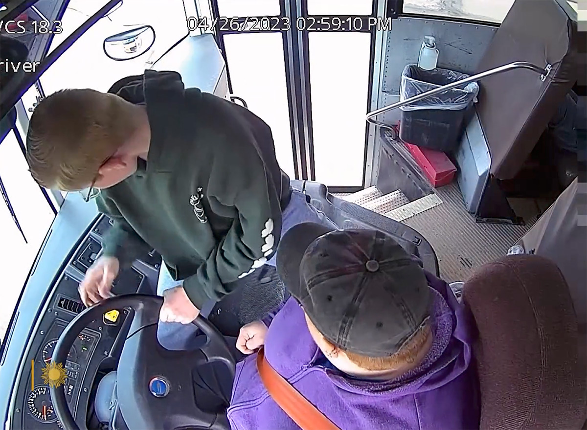 13-Year-Old Hero Rescued School Bus By Taking Over the Wheel