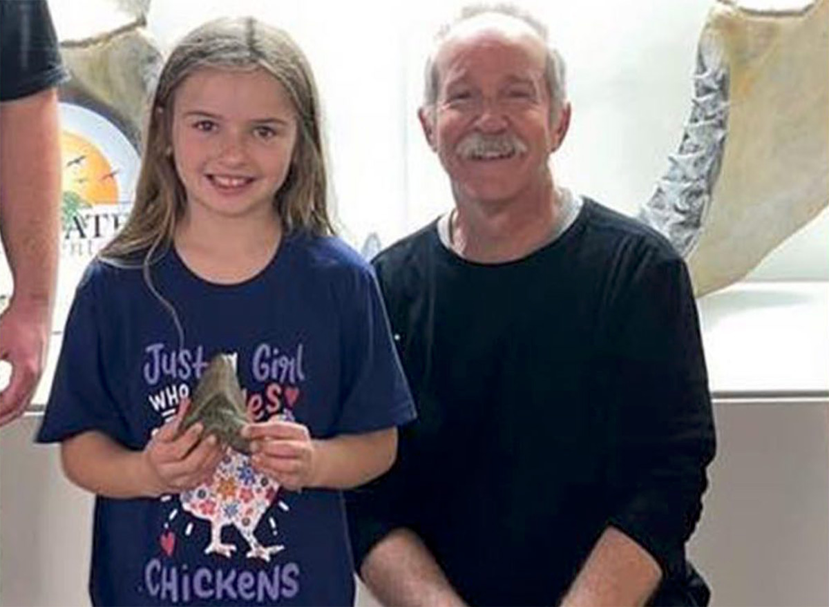 12-Year-Old Girl Discovers 20-Million-Year-Old Shark Tooth