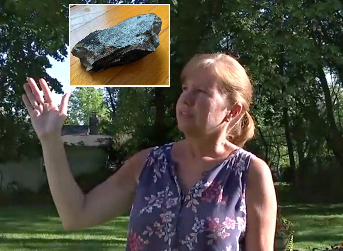 Mysterious Space Rock Crashes Through Home Roof
