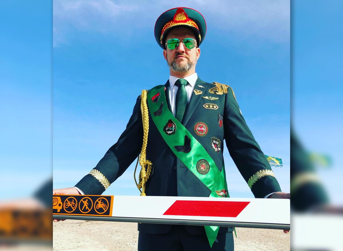 Man Creates His Own Country and Declares Himself the Sultan