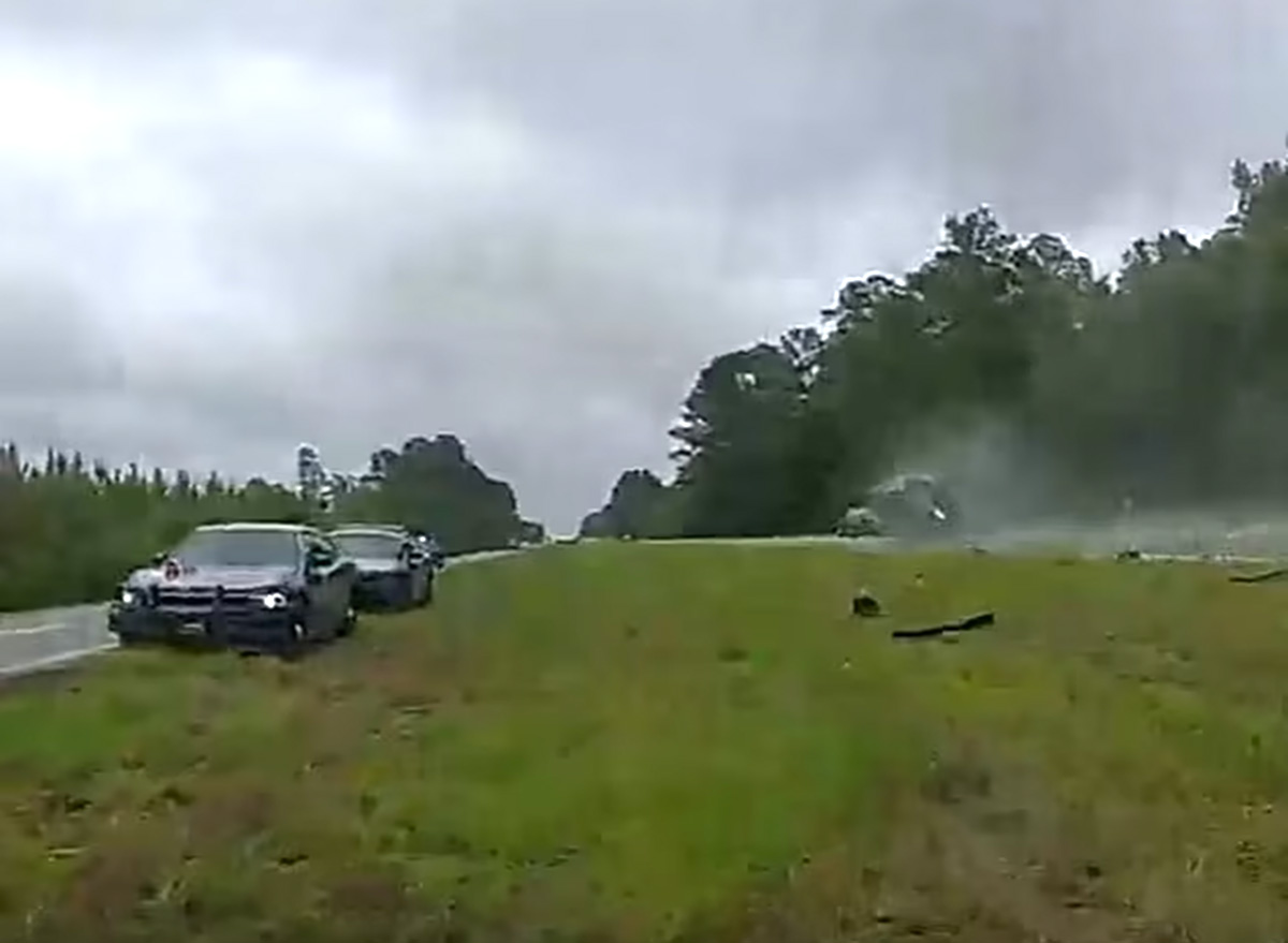 Woman Drives Car Up Tow Truck Ramp, Launches Into the Air