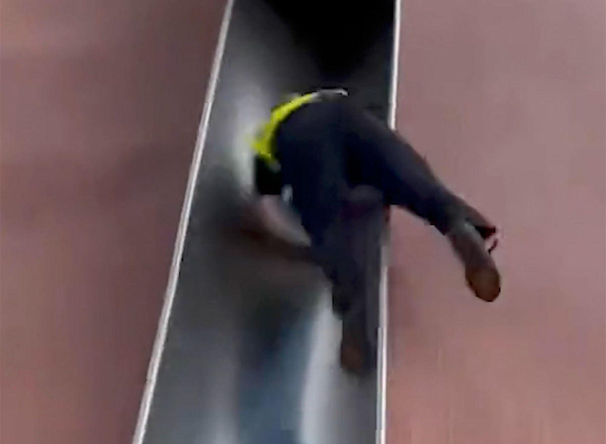 Cop Injured After Being Flung From Dangerous Kiddie Slide