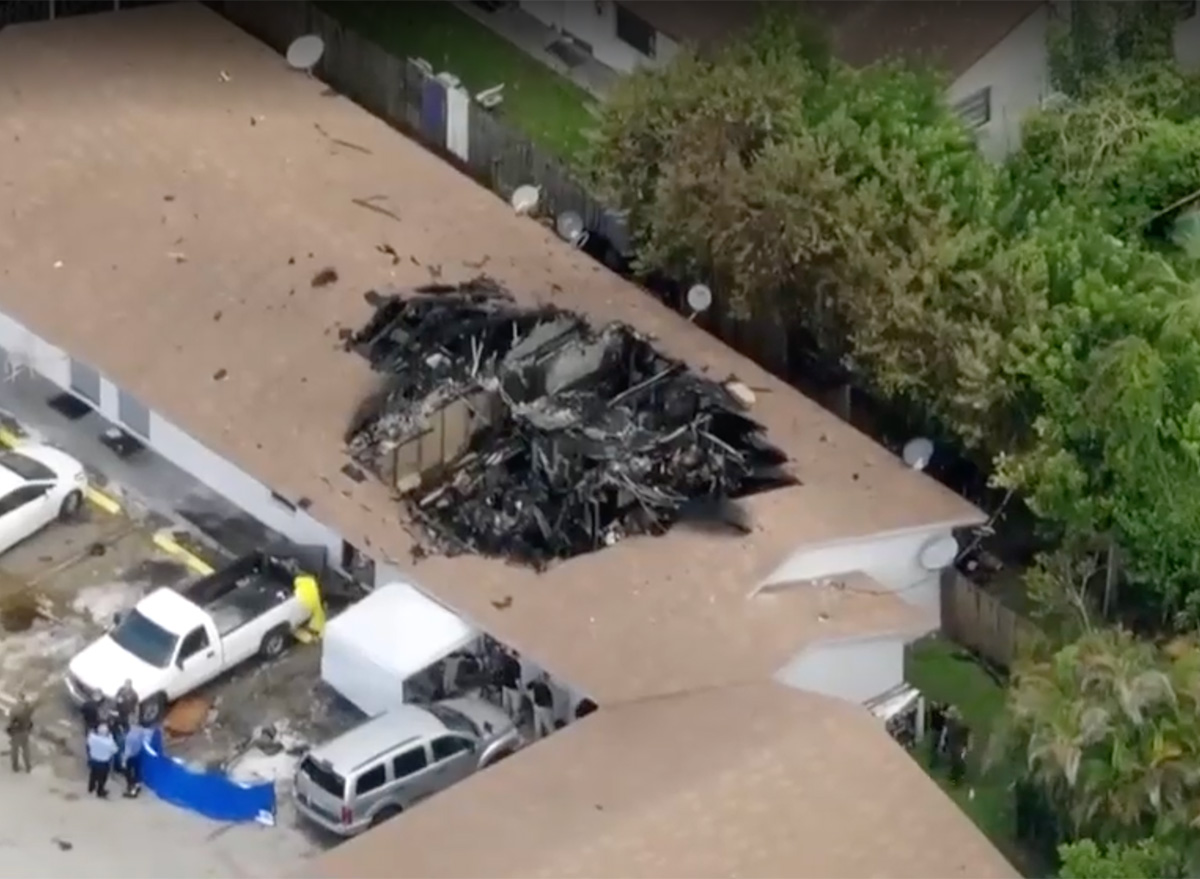 Rescue Helicopter Catches Fire Mid-Air and Plunges to Ground