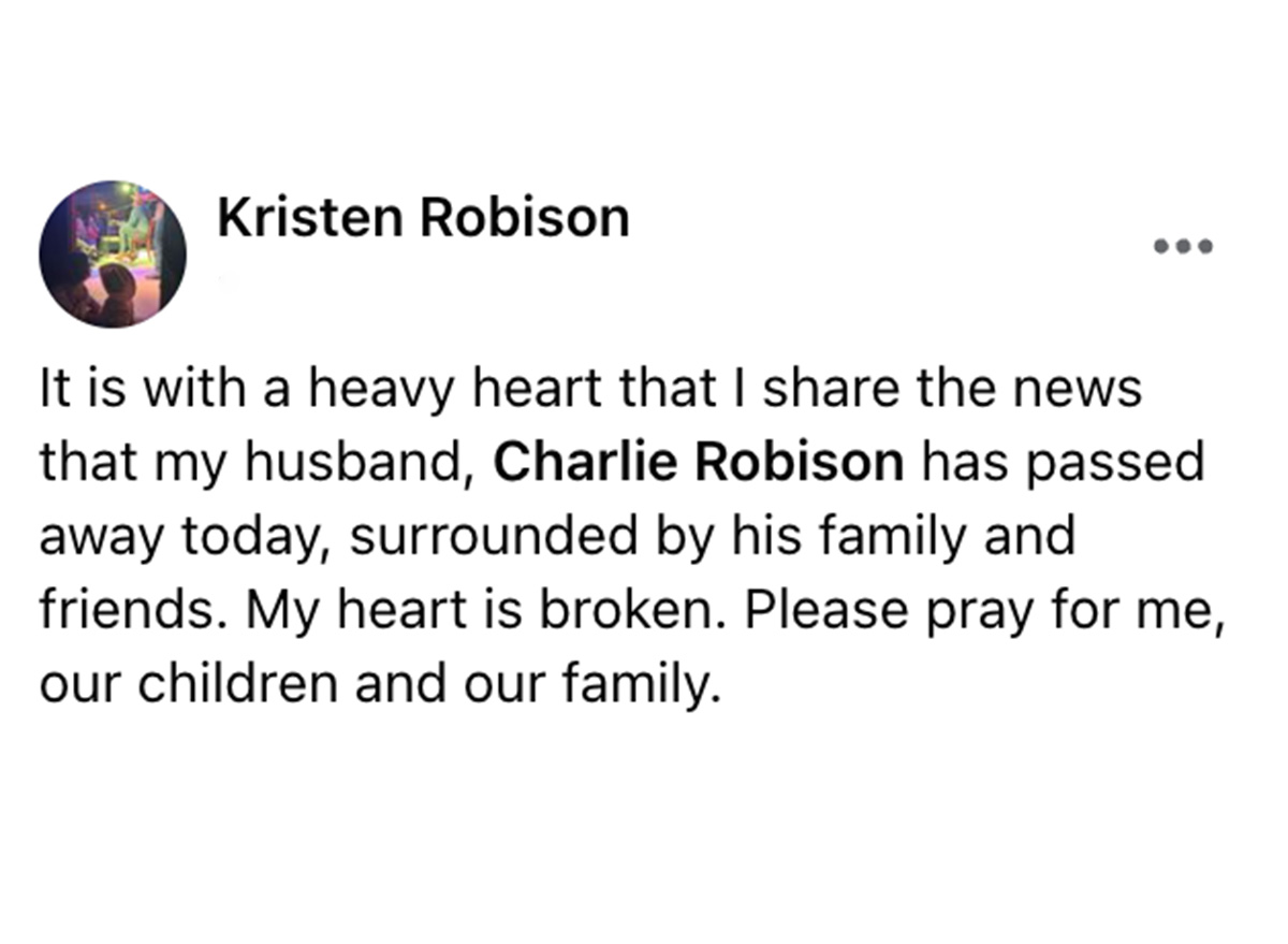 Charlie Robison Dies at 59 After Suffering Cardiac Arrest