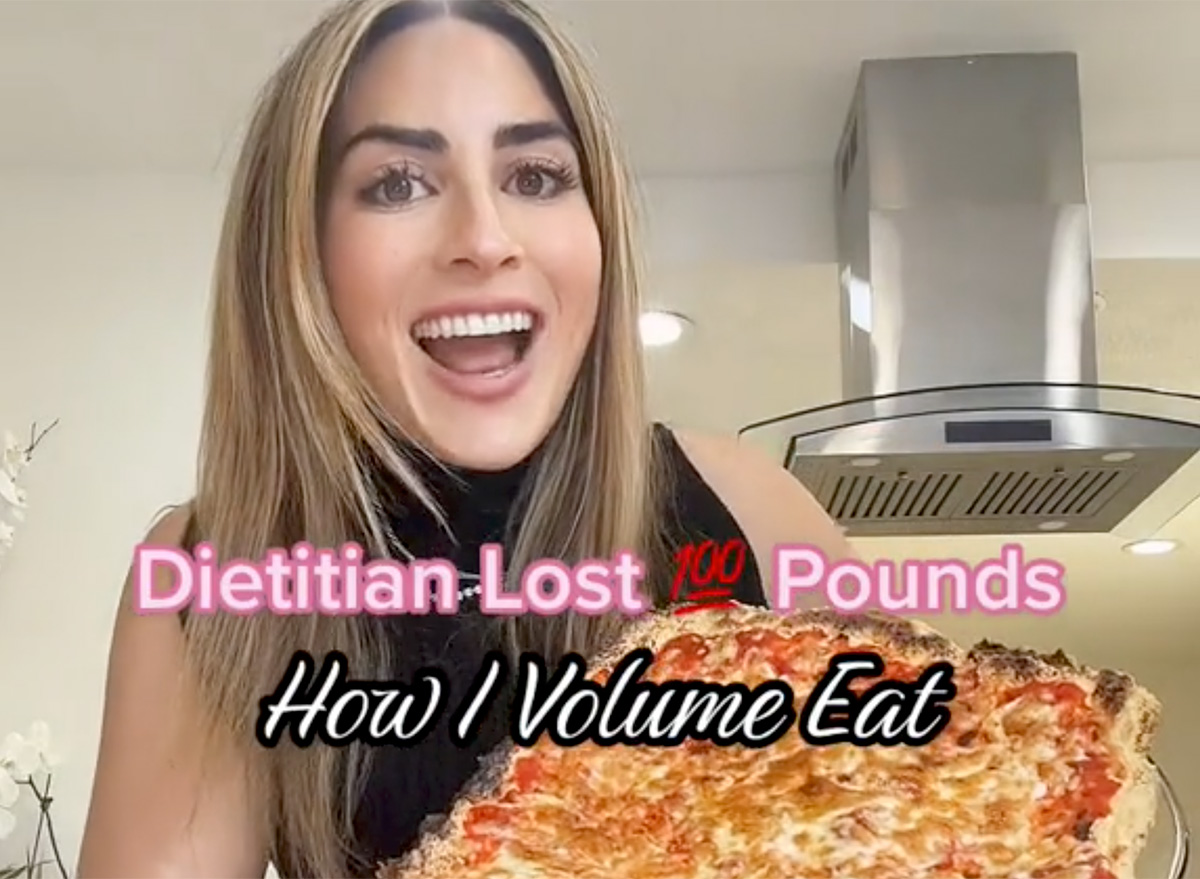 Woman Lost 100 Pounds With This Delicious Pizza Recipe